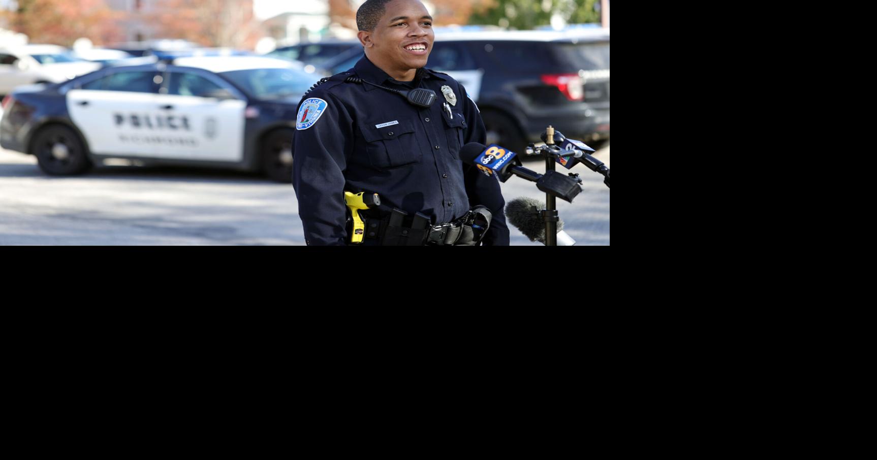 Richmond police officer recognized for saving woman's life last week