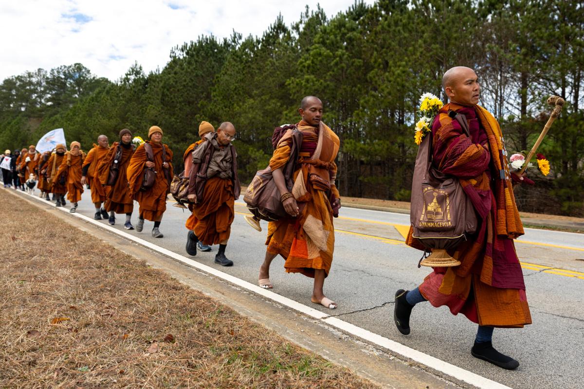 Buddhist monks headed to Richmond on 'Walk for Peace'