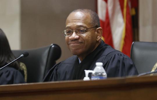 PHOTOS: S. Bernard Goodwyn sworn in as Chief Justice of Va. Supreme Court