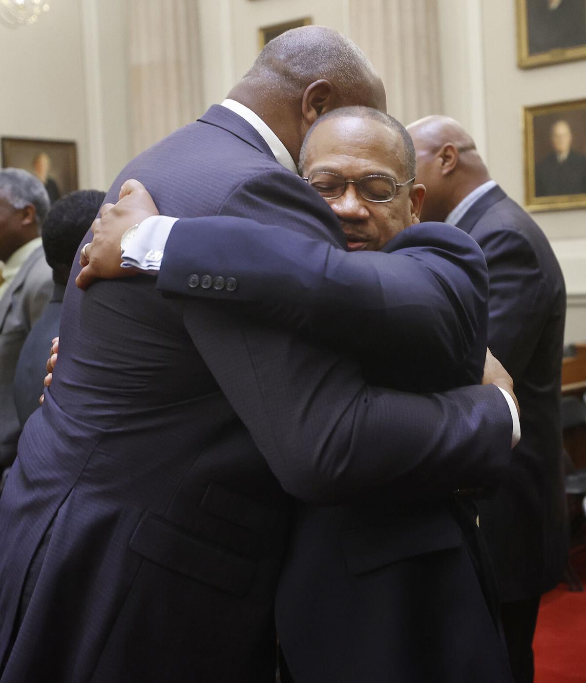PHOTOS: S. Bernard Goodwyn sworn in as Chief Justice of Va. Supreme Court