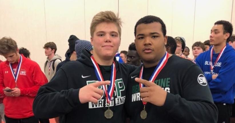 From the gridiron to the mat, Benedictine’s Brian Daughtry and Logan ...