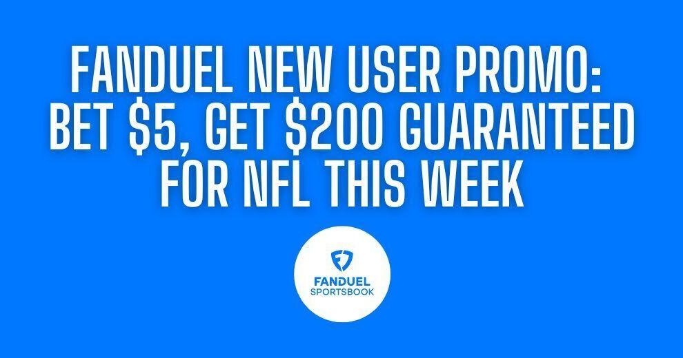 FanDuel promo code Falcons vs. Bucs: $200 guaranteed bonus