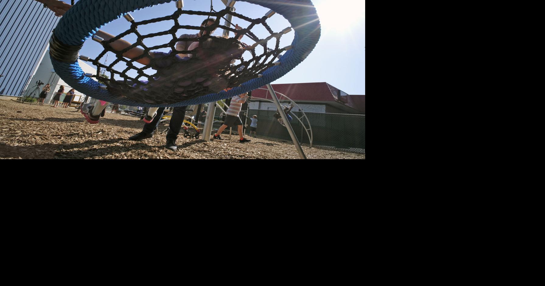 PHOTOS: New adaptive playground equipment at Northstar Academy