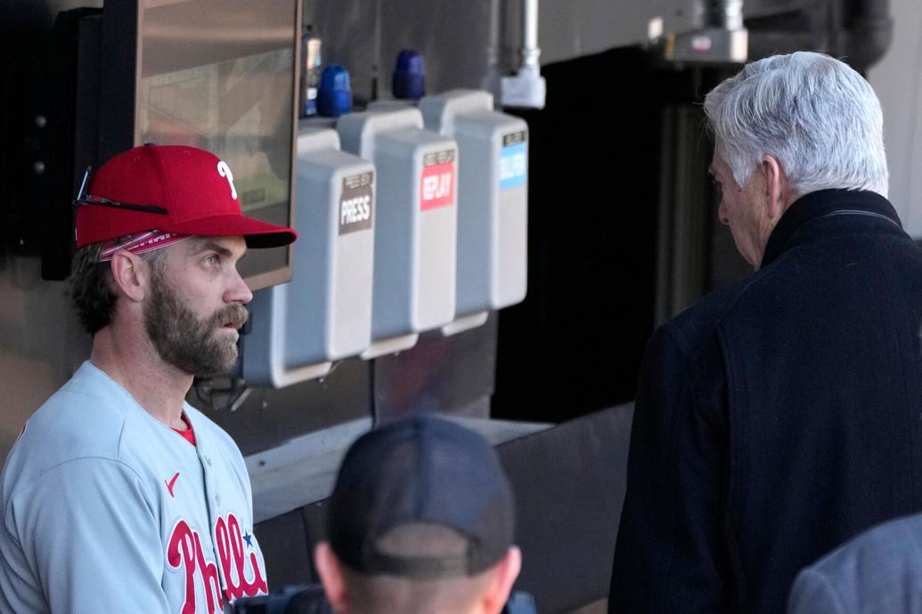 Phillies Harper Dombrowski Baseball