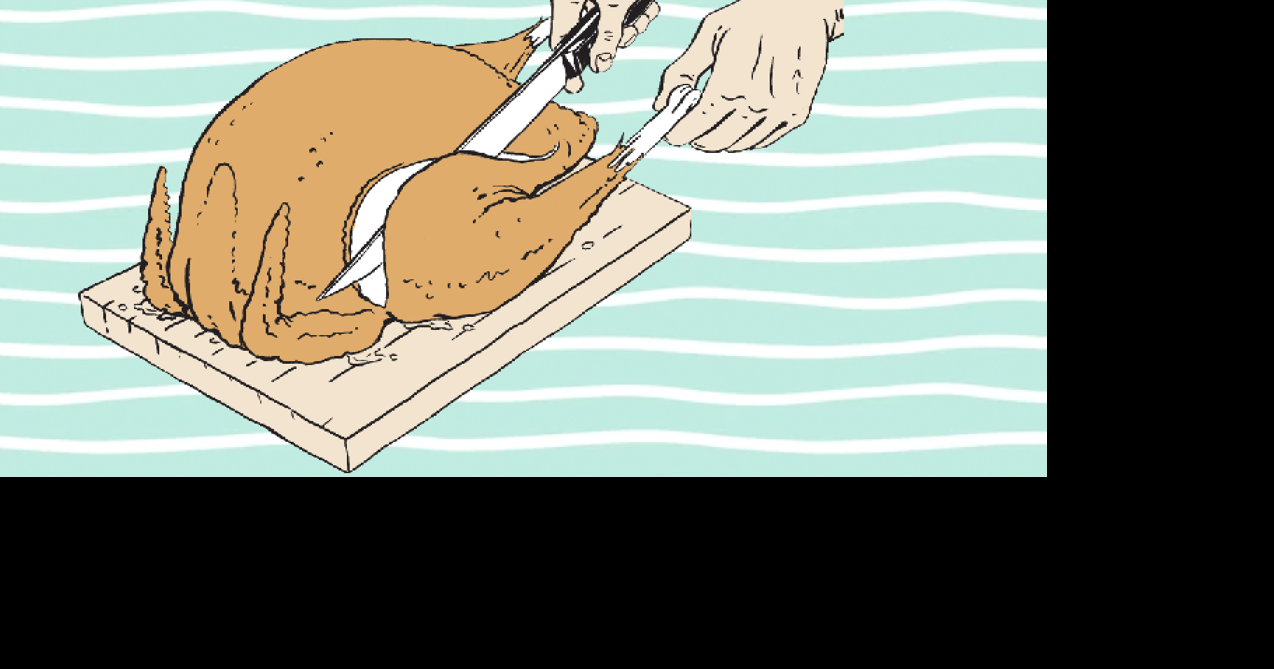 How to carve a turkey