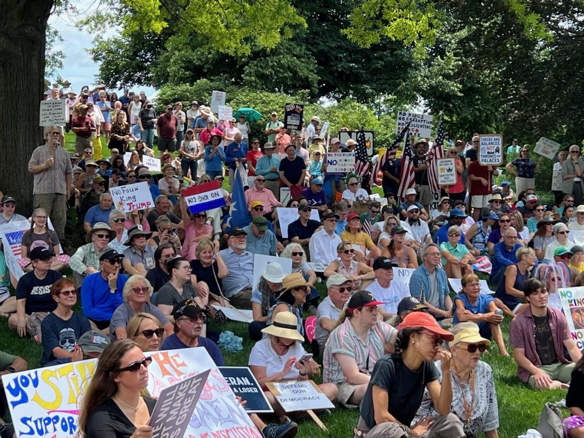 'No Kings' protest, march in Richmond's Capitol Square