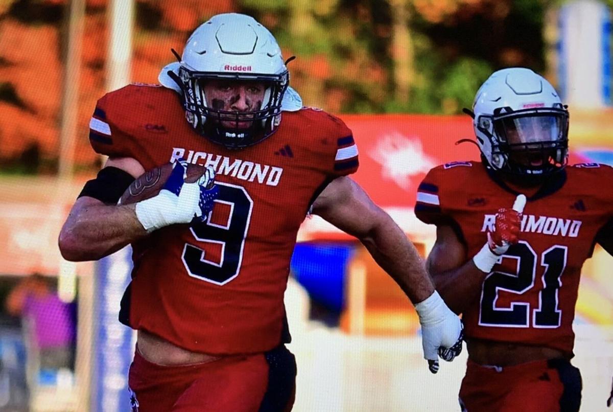 UR's Wayne Galloway following linebacker tracks of 'Wheels'