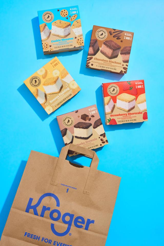 Nightingale Ice Cream Sandwiches picked up by Kroger