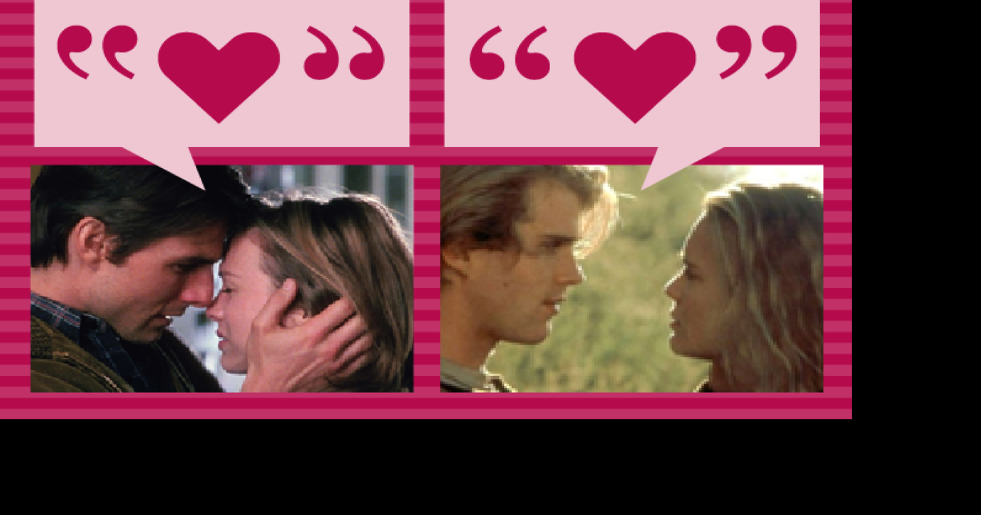 Interactive: Romantic movie match game