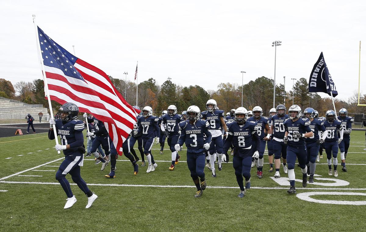 Two costly fumbles send Dinwiddie to defeat in Class 4, Region B final ...