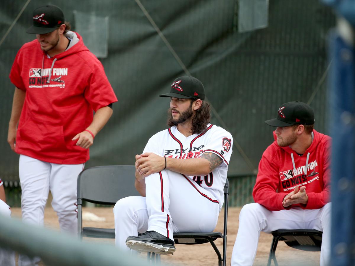 Flying Squirrels pitcher Kieran Lovegrove has been going to bat for ...