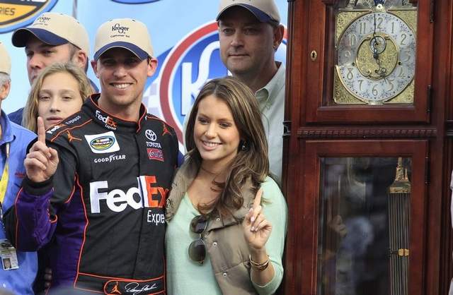 NASCAR: Denny Hamlin's girlfriend gives birth to baby girl