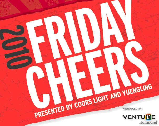 Friday Cheers Schedule Announced