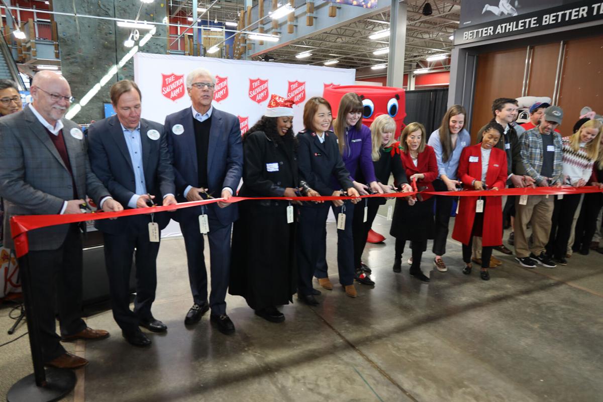 The Salvation Army distribution center ribbon cutting