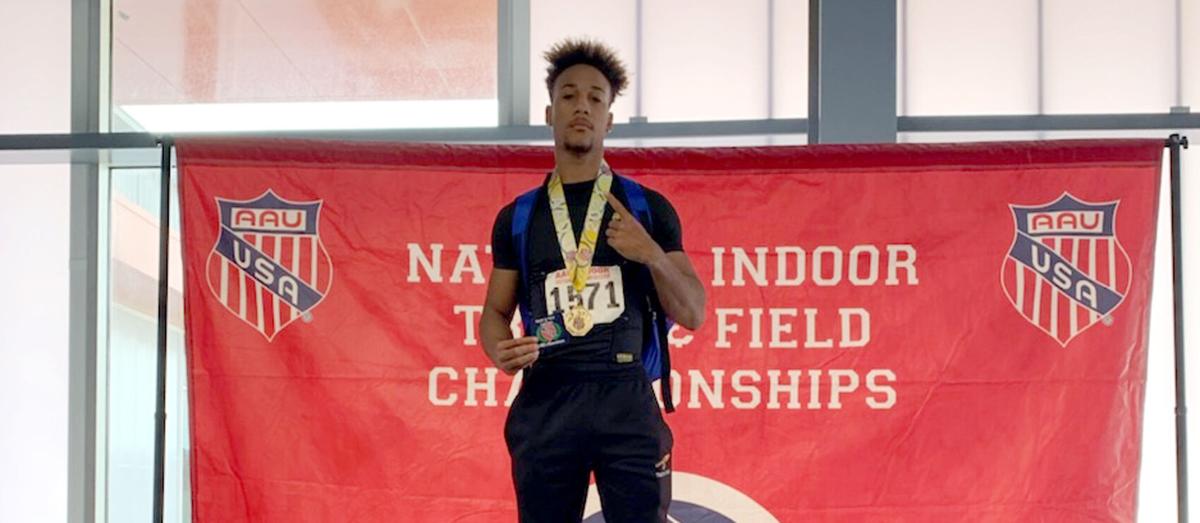 Powhatan's Anthony Greenhow wins AAU indoor national championship in ...