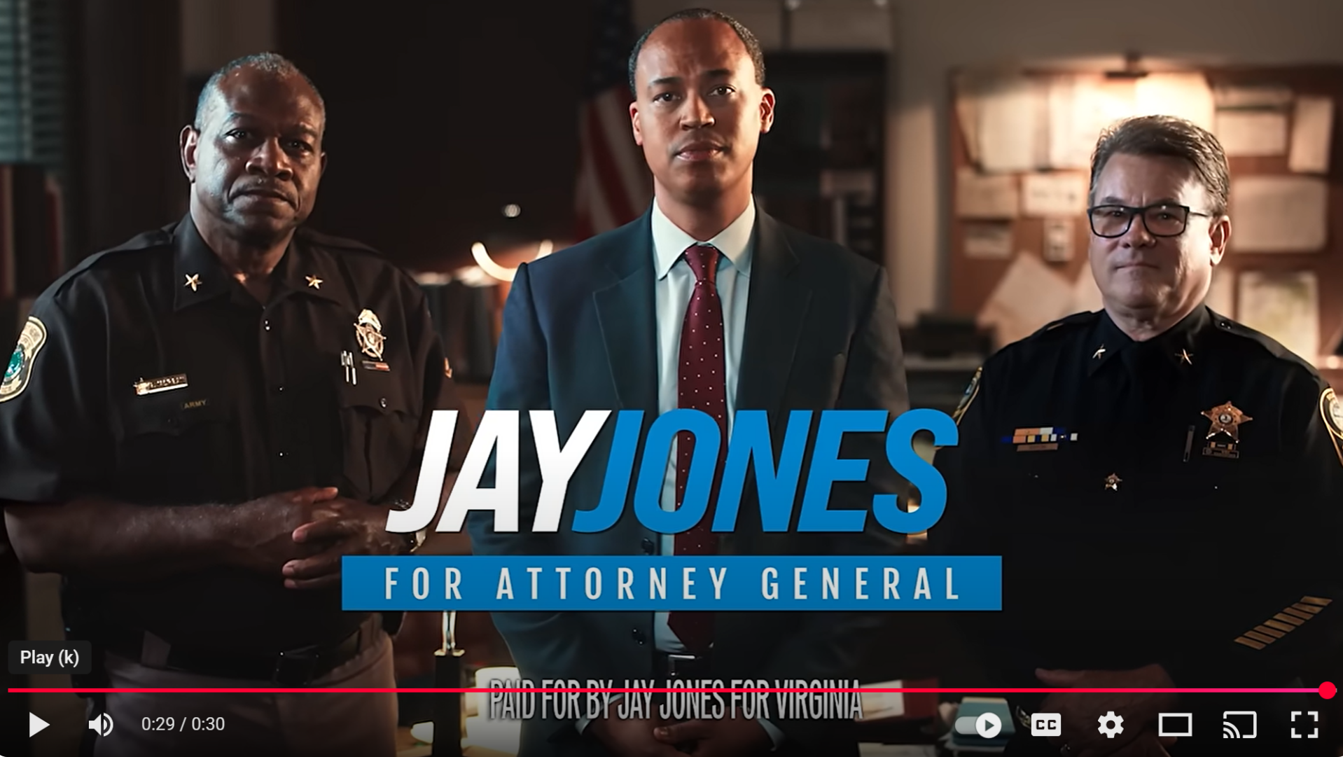 Three sheriffs who backed Jay Jones silent on their support