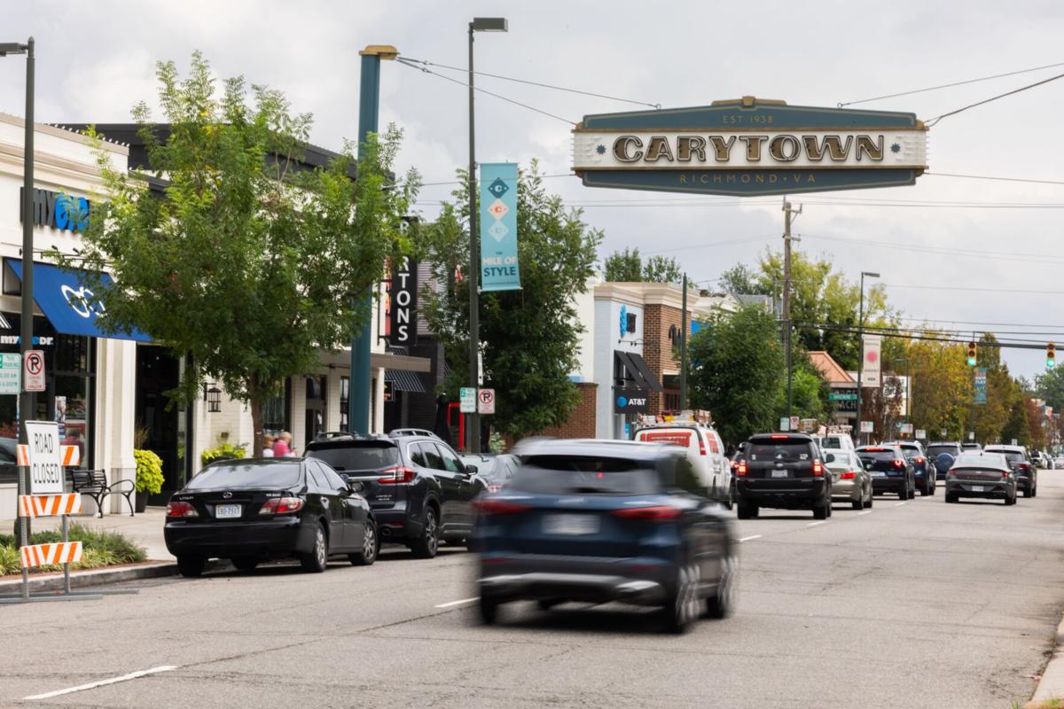 Photos: Carytown gets its gateway sign