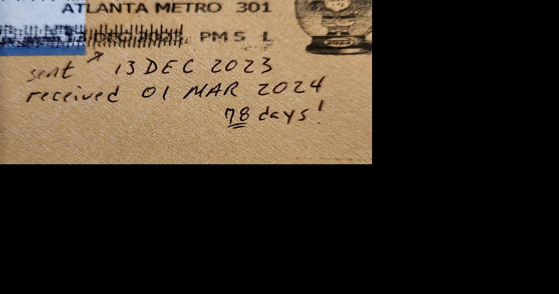 Readers share Virginia mail delay stories