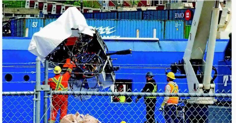Submersible debris returned