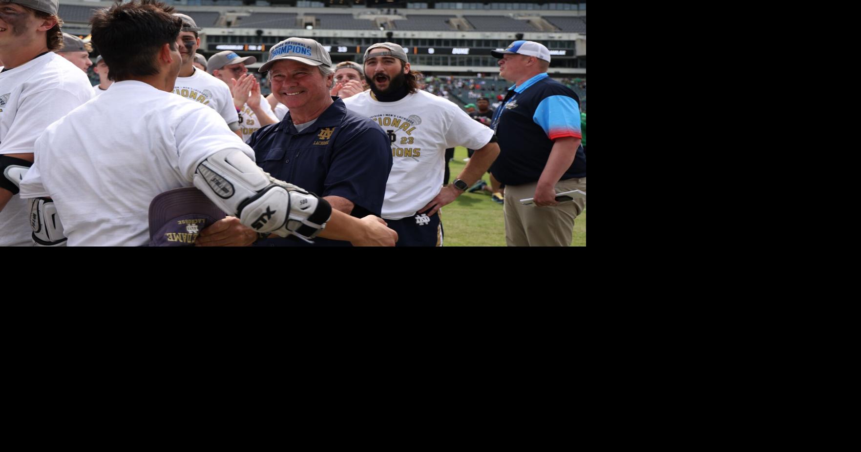 Corrigan, Notre Dame win their first NCAA lacrosse title