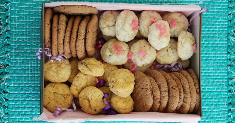 Homemade cookies make a sweet gift for mom on her day
