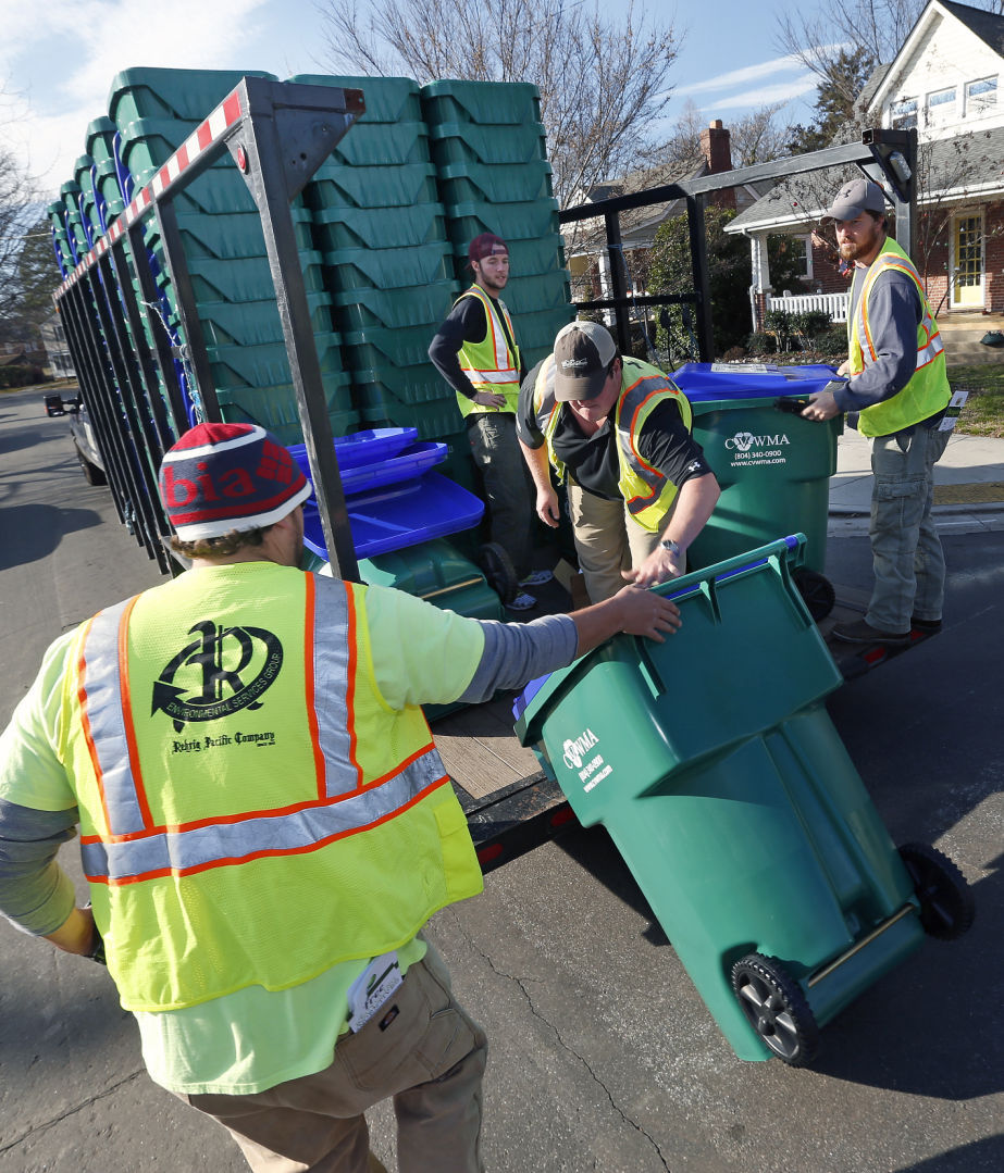 New recycle carts for Richmond