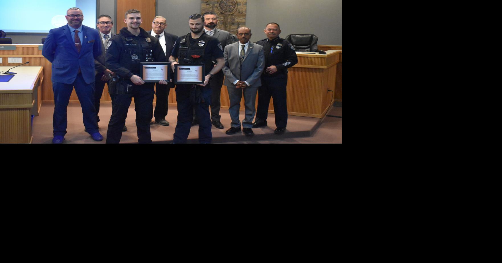 Two RPD officers earn lifesaving awards | News | ridgecrestca.com