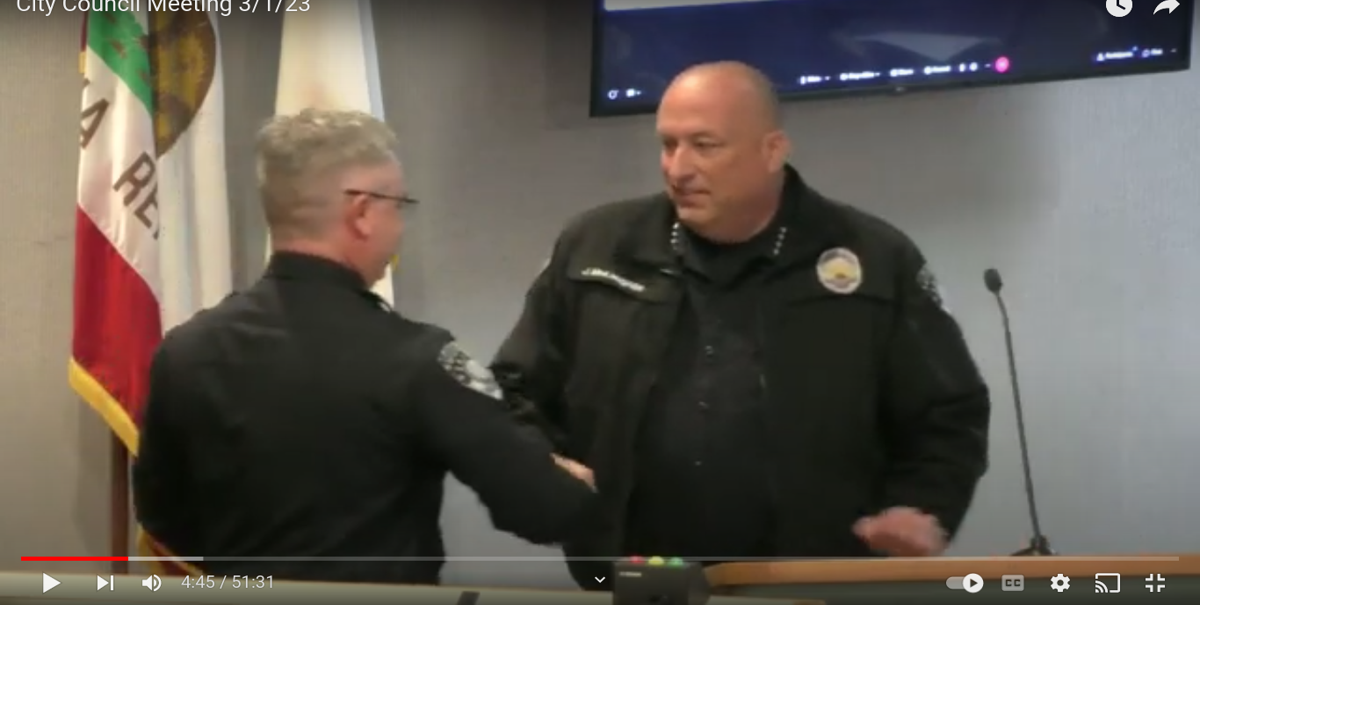 City thanks RPD reserve officer Robbs for 21 years | News ...