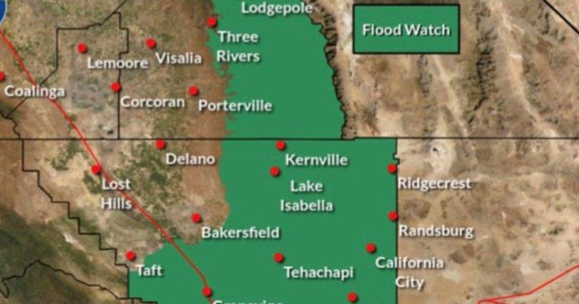 Kern County under flood watch | News | ridgecrestca.com