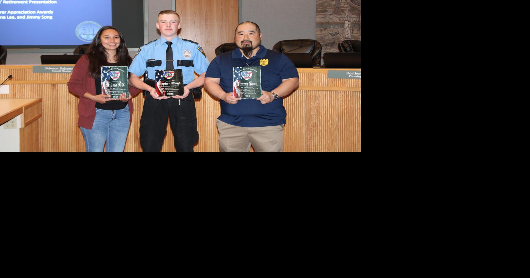 RPD Explorers give appreciation awards | News | ridgecrestca.com