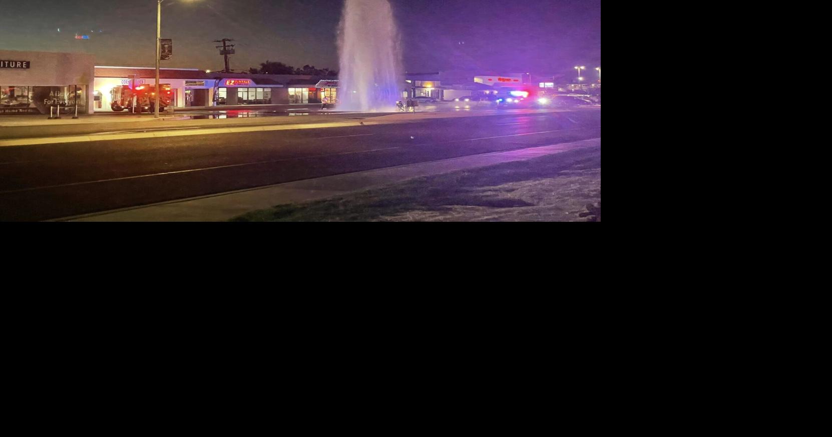 Man arrested after hitting fire hydrant | Local News | ridgecrestca.com