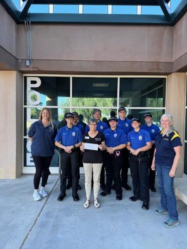 China Lake Museum presents donation to Police Explorers | News ...