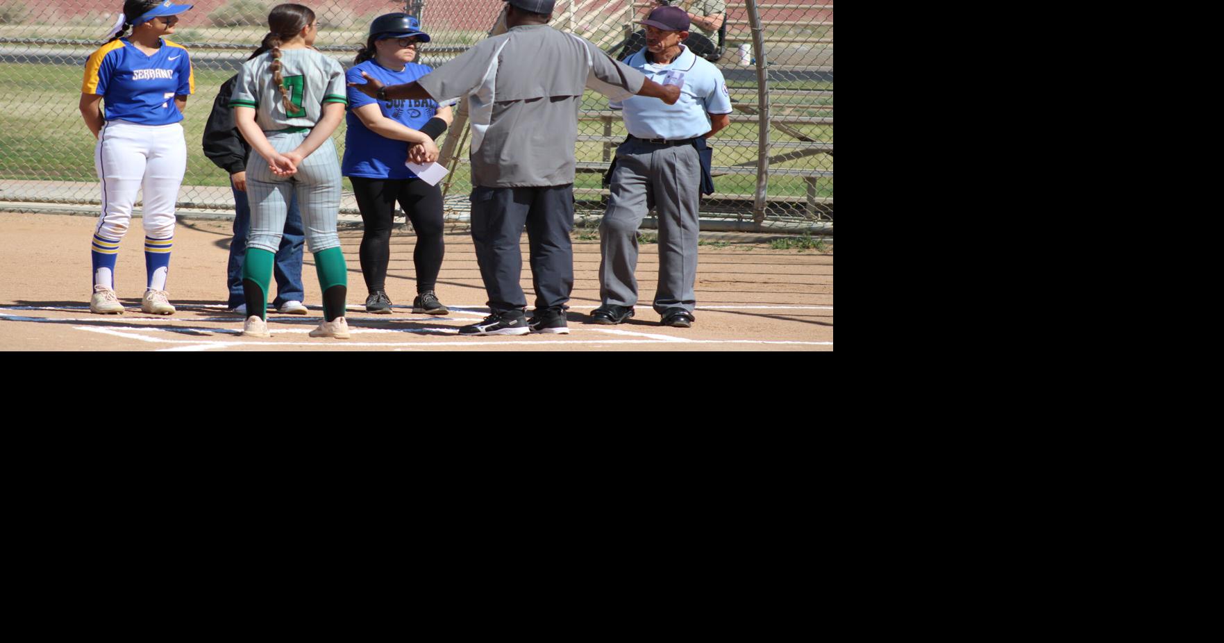 Burroughs softball host Serrano | Photo Galleries | ridgecrestca.com