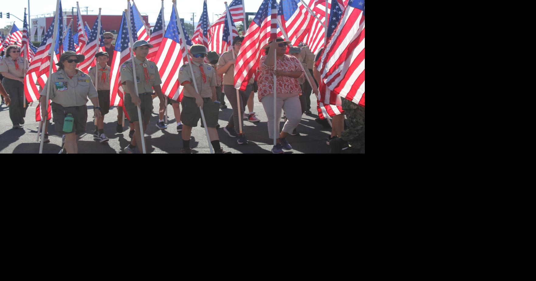 Parade of 1,000 Flags brings community together -- INCLUDES PHOTO ...