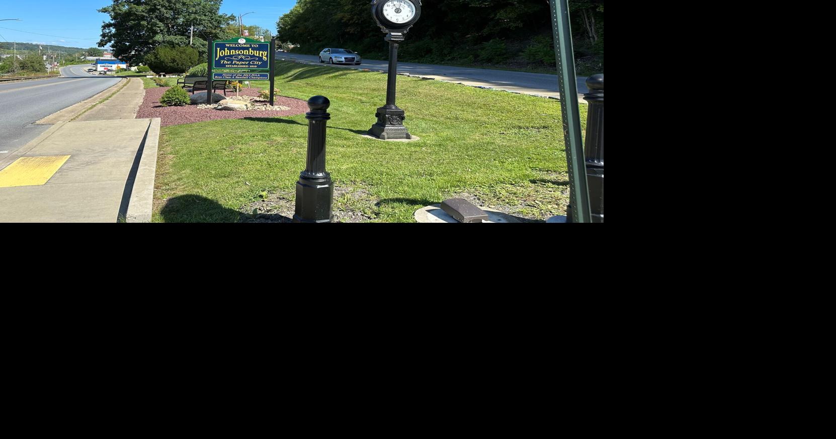 Welcome to Johnsonburg sign mini-park gets an makeover | News ...