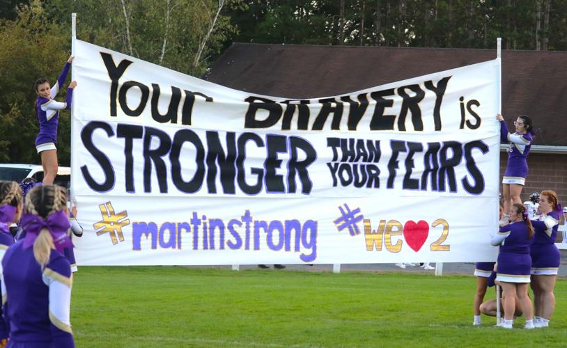 Karns City and Ridgway supporting Mason Martin. | Multimedia ...