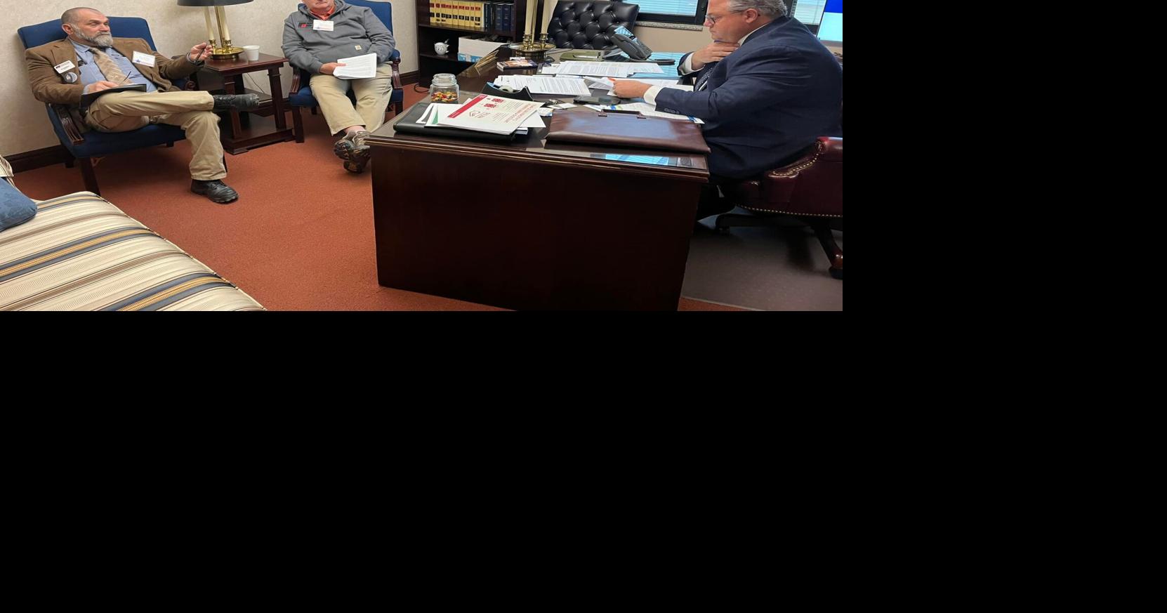 Representative Mike Armanini meets with Elk County Farm Bureau members ...