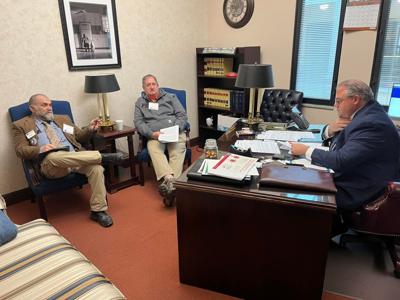 Representative Mike Armanini meets with Elk County Farm Bureau members ...