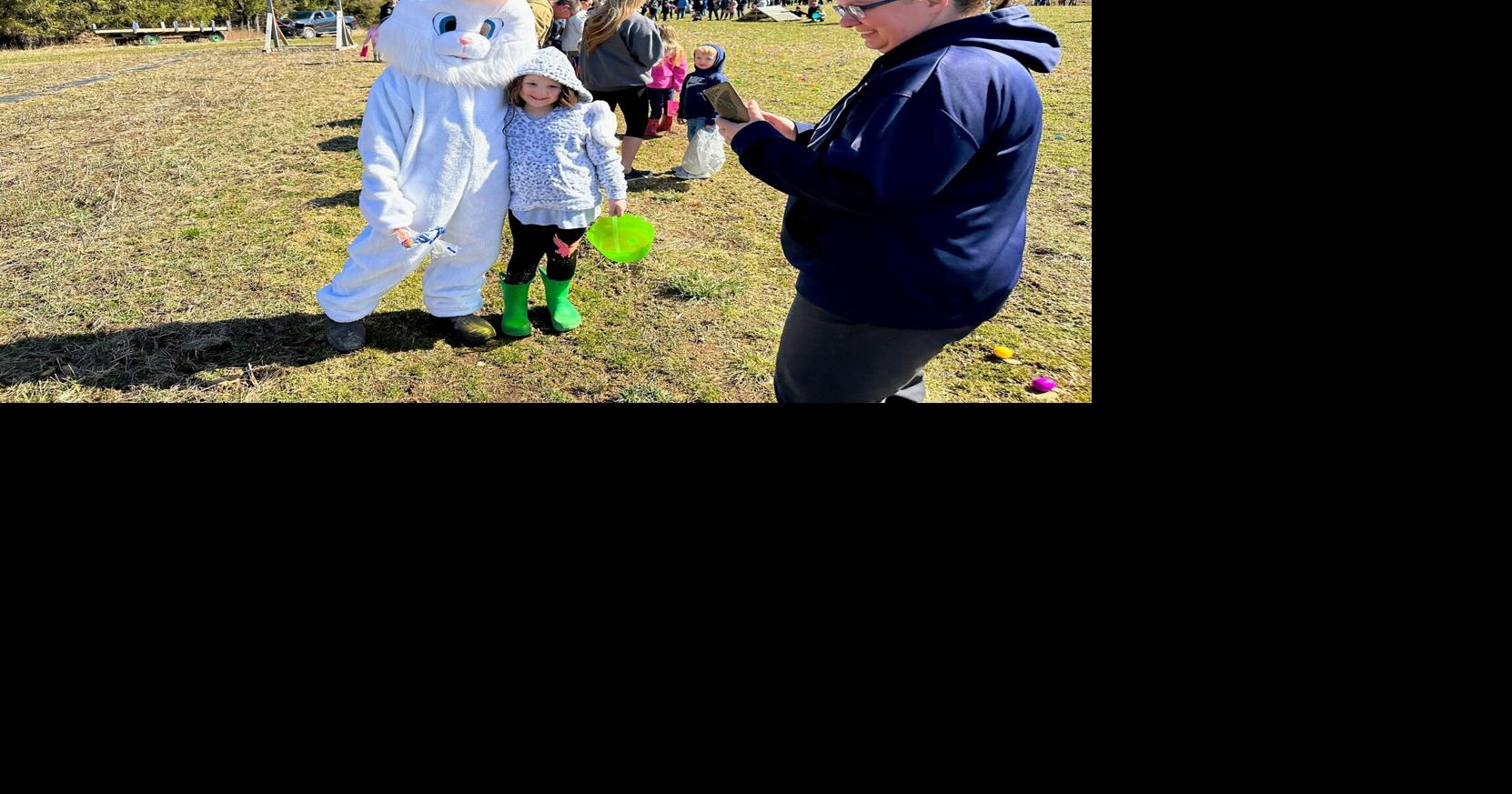 Big Maple Farm brings Donkey and the Easter Bunny to their Easter Egg ...