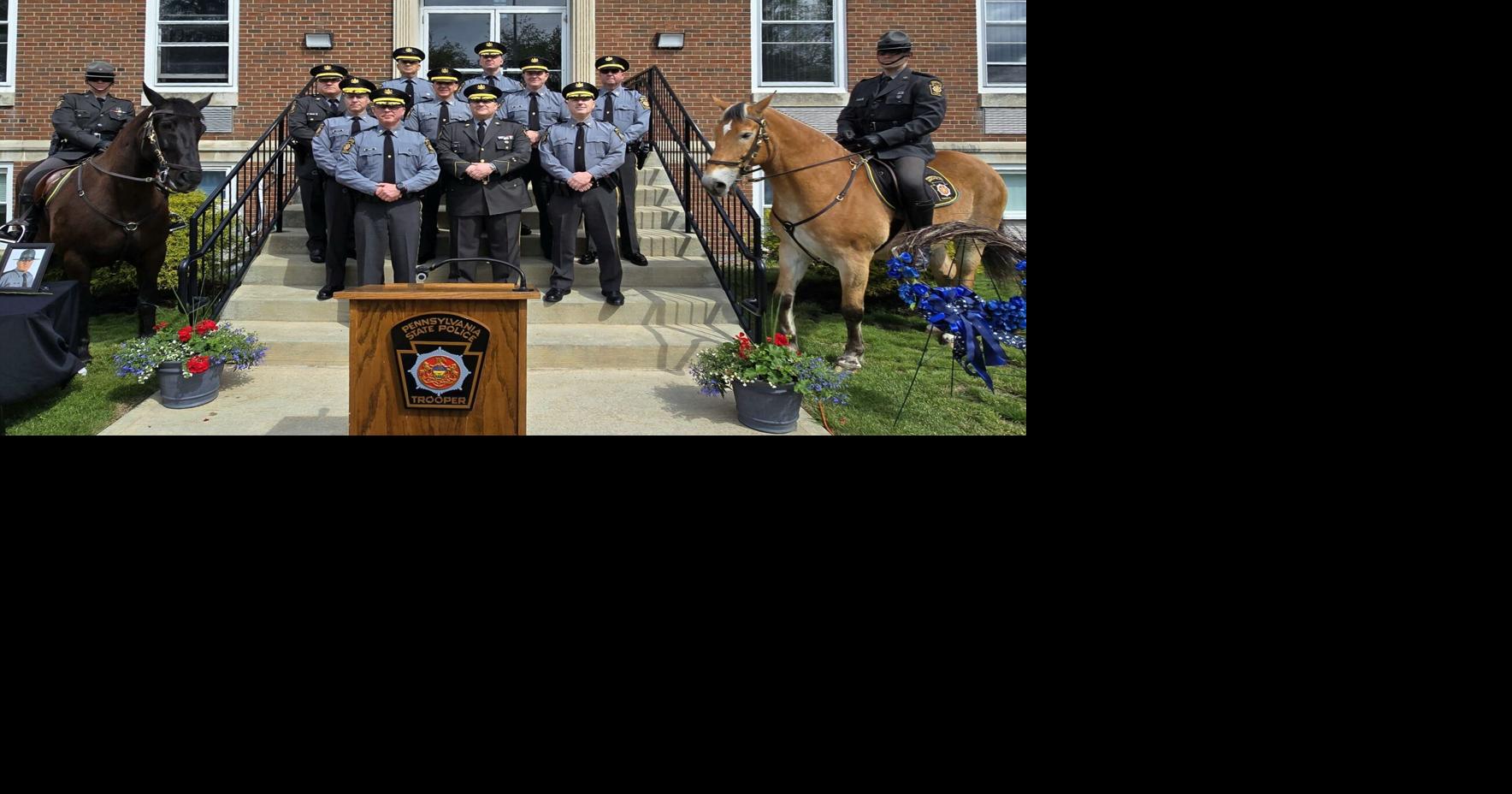 Pennsylvania State Police Troop C Memorial Service honors fallen heroes ...