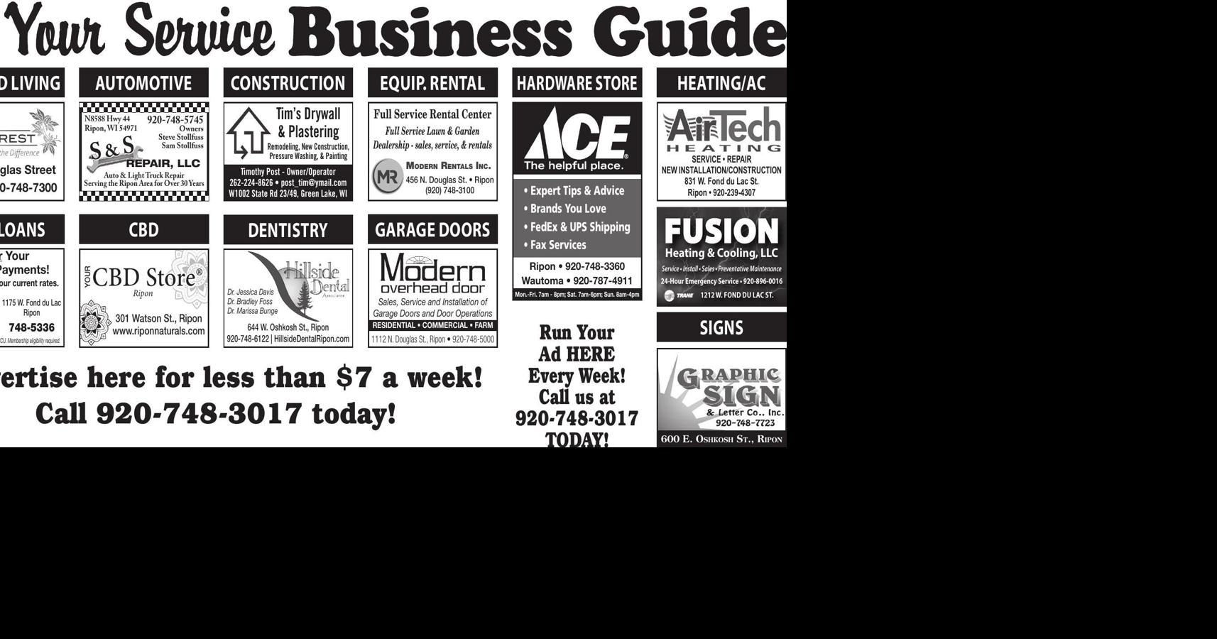 At Your Services Business Guide | Ads | riponpress.com
