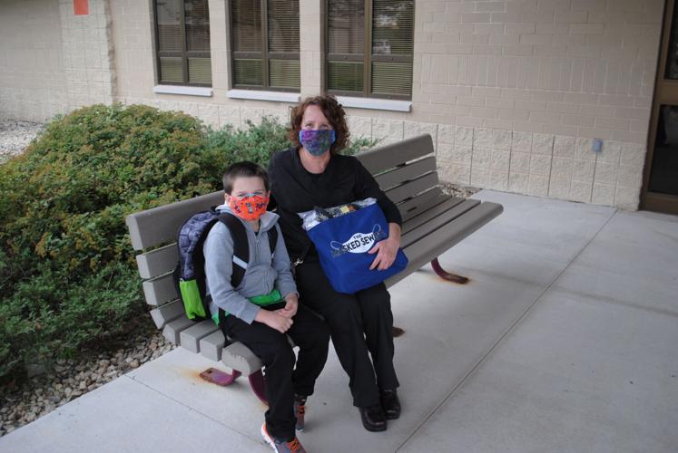 Grandma helps students mask up at Barlow Park | Local News | riponpress.com