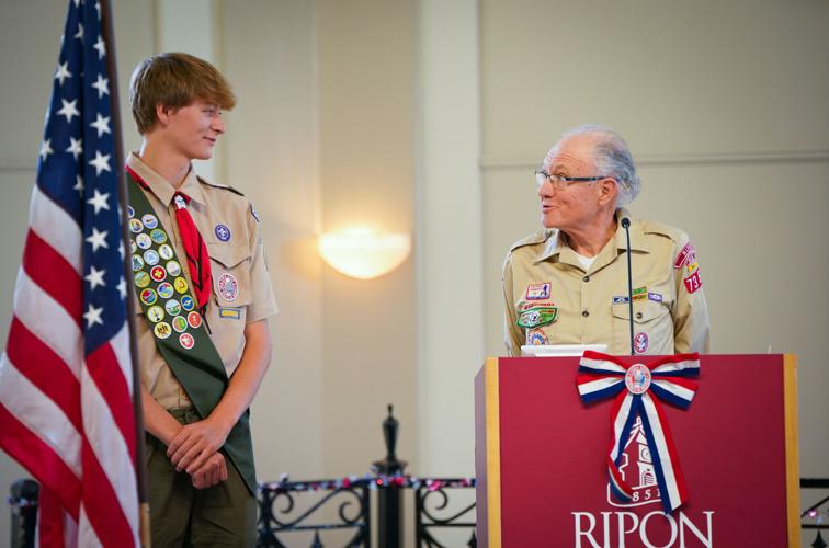 Ripon’s newest Eagle: Oliver Roeper is Ripon Troop 735’s 108th Eagle ...