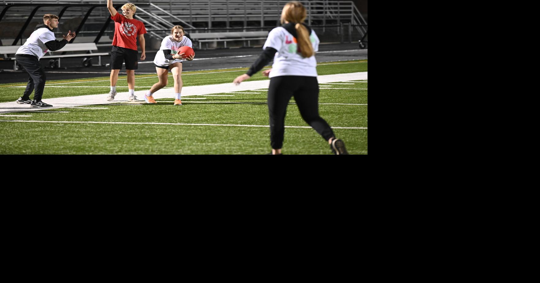 RHS Homecoming 2023 Junior vs. Senior Girls Kickball (Miya Grunert ...