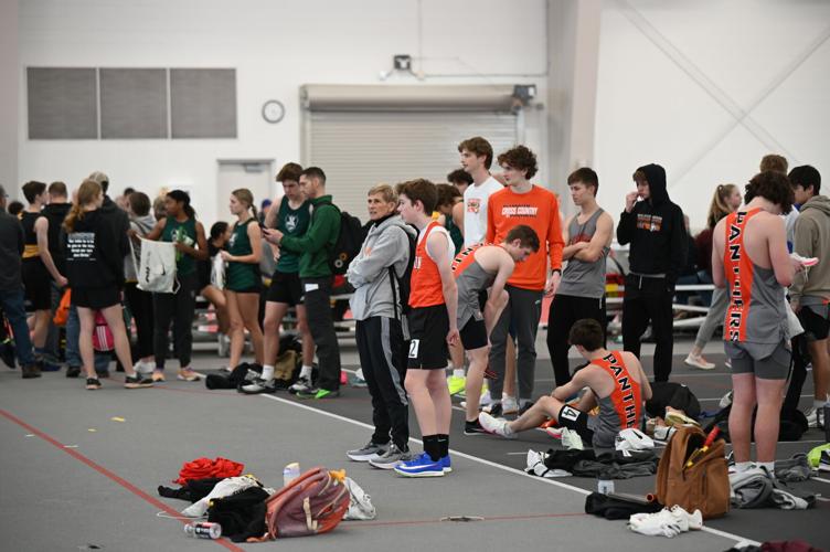RHS track and field at ECC Indoor Meet — April 4, 2024 (Miya Grunert ...