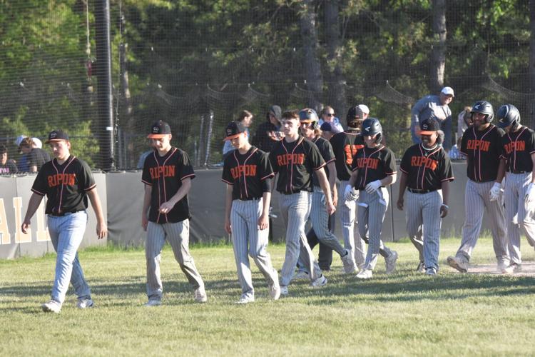 Ripon High School baseball at Wautoma — May 25, 2023 (Miya Grunert ...