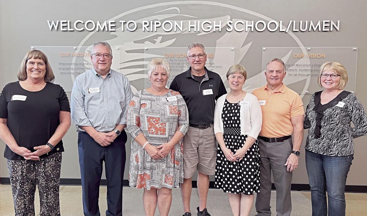 Ripon School Board, Ripon Area School District recognizes retiring ...