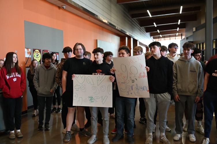 Ripon High School State Wrestling Sendoff 2024 (Miya Grunert photos ...