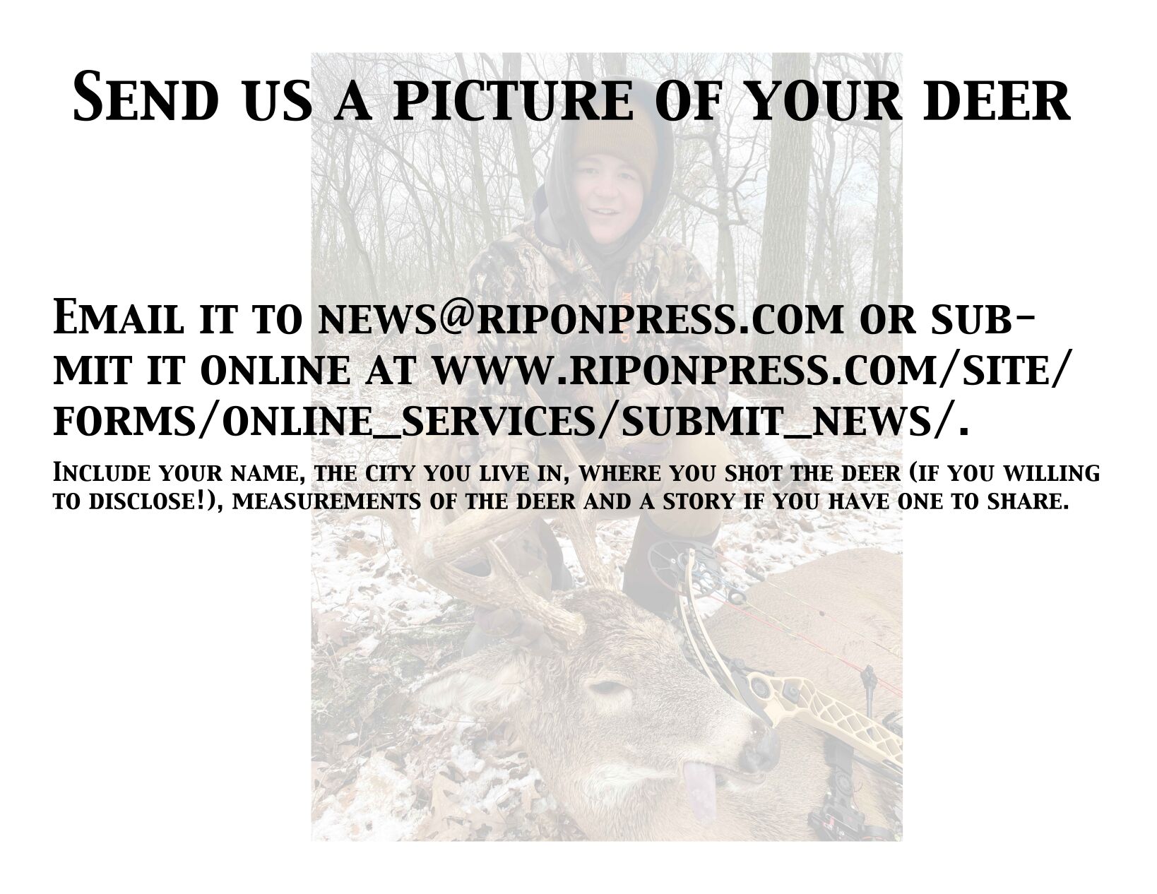 Deer Hunting 2020: Share with us your success (Photo Gallery) | Local ...