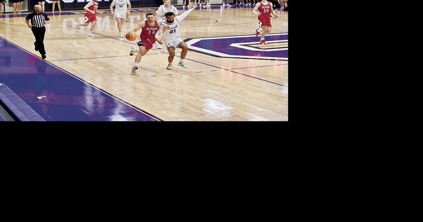 Ripon Red Hawk men rally to defeat Monmouth in overtime; move into tie ...